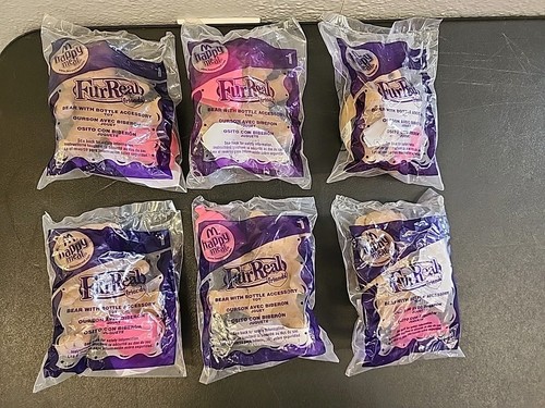 Lot of 13 FurReal Puppy with Bone McDonalds Happy Meal Toy Plush #1 ...