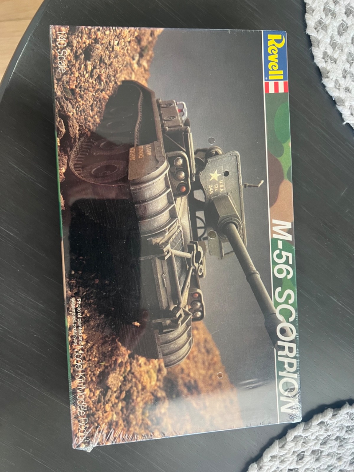 Vintage 1982 Revell M-56 SCORPION Model Kit 1/40 Sealed plastic | eBay