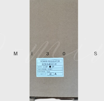 1X SY3-3-40-0-1-0 3P 40A power regulator #T6* | eBay