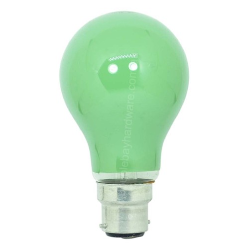 Crompton GLS Party Coloured Light Bulb B22 240V 40W Green 10031 | eBay