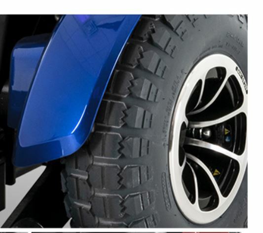 Fits Quantum/Jazzy 1450, 2 Solid (TIRE AND RIM COMPLETE) WHEELS ONLY ...