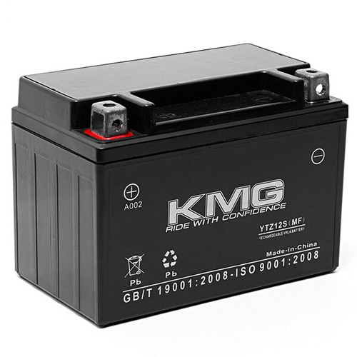 YTZ12S-2A KMG Maintenace Free 12 Volt Battery Powersport Sportbikes ...