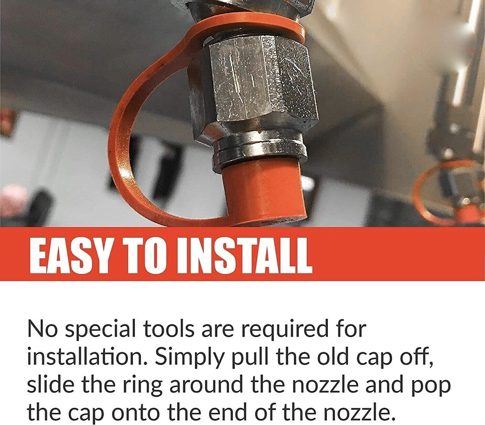 🎯 NEW 50 PACK ANSUL STYLE R102 FIRE SUPPRESSION SYSTEM RUBBER BLOW OFF ...