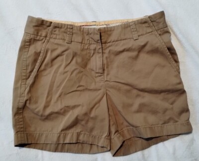 J Crew Chino Shorts Size 2 | eBay