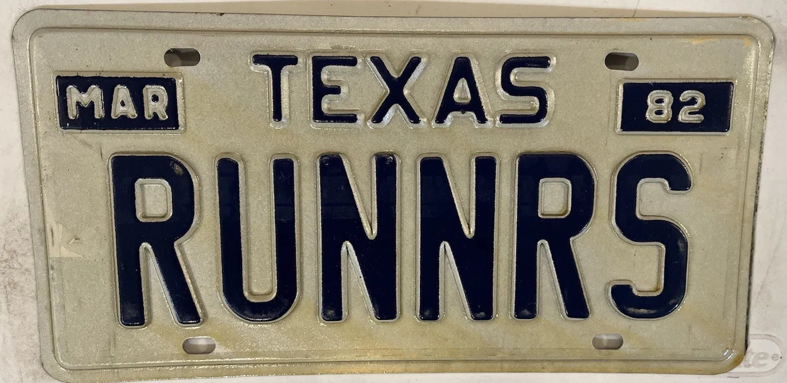 Vanity RUNNERS license plate High jogger Cardio Exercise Gym Marathon ...