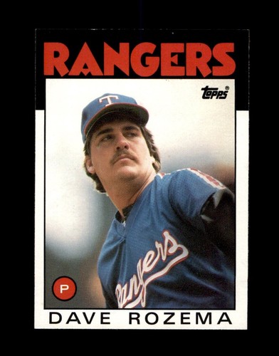 1986 Topps #739 Dave Rozema SET BREAK | eBay