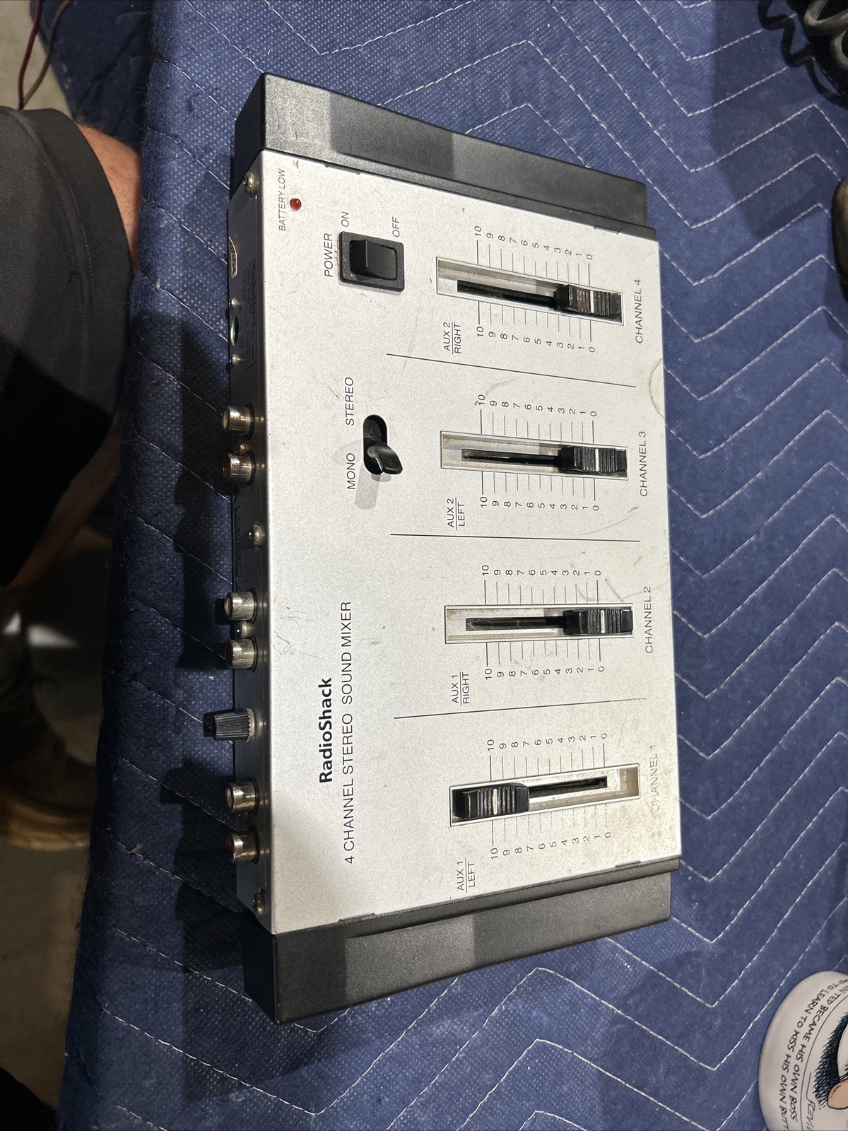 Radio Shack 4 Channel Stereo Sound Mixer 32-2056 | Excellent Condition ...