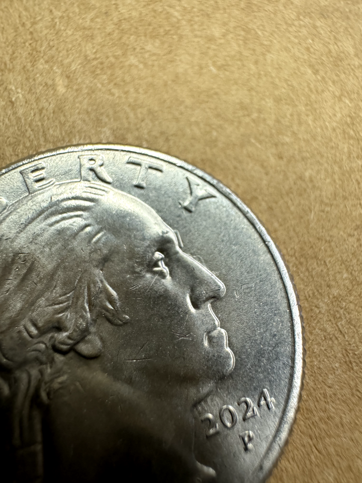 2024-P Patsy Takemoto Mink - DIE CLASH ERROR QUARTER - Beautiful Coin ...