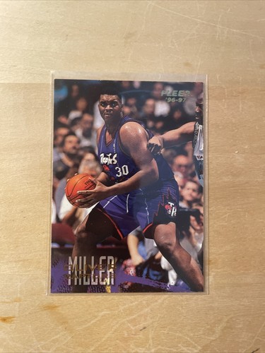 1996-97 Fleer Toronto Raptors Basketball Card #105 Oliver Miller 0205T ...