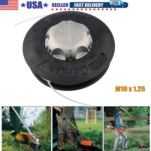 Universal Trimmer Head Replacement Strimmer Bump Feed Line Spool Cutter ...