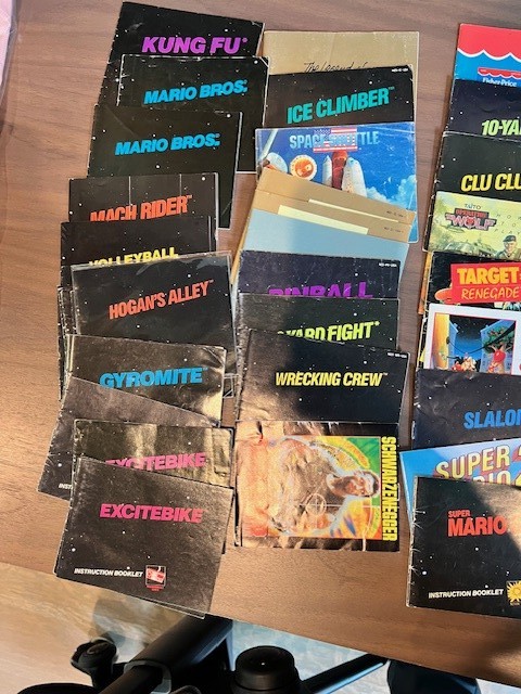 Nintendo NES Original Instruction Manual Booklet | Nintendo NES ...