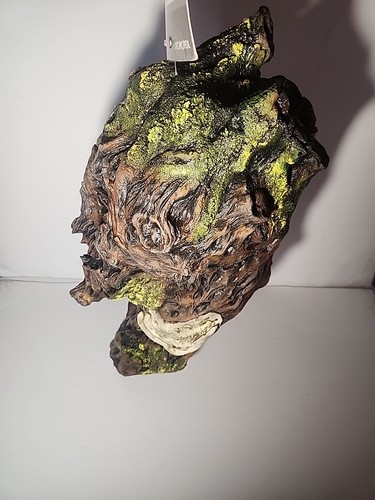 WOOD MONSTER LATEX MASK TALKING TREE FACE TREANT ENT DRYAD HALLOWEEN ...
