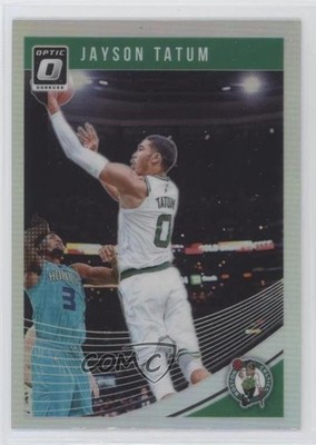 2018-19 Panini Donruss Optic Holo Prizm Jayson Tatum #76 0g27 | eBay