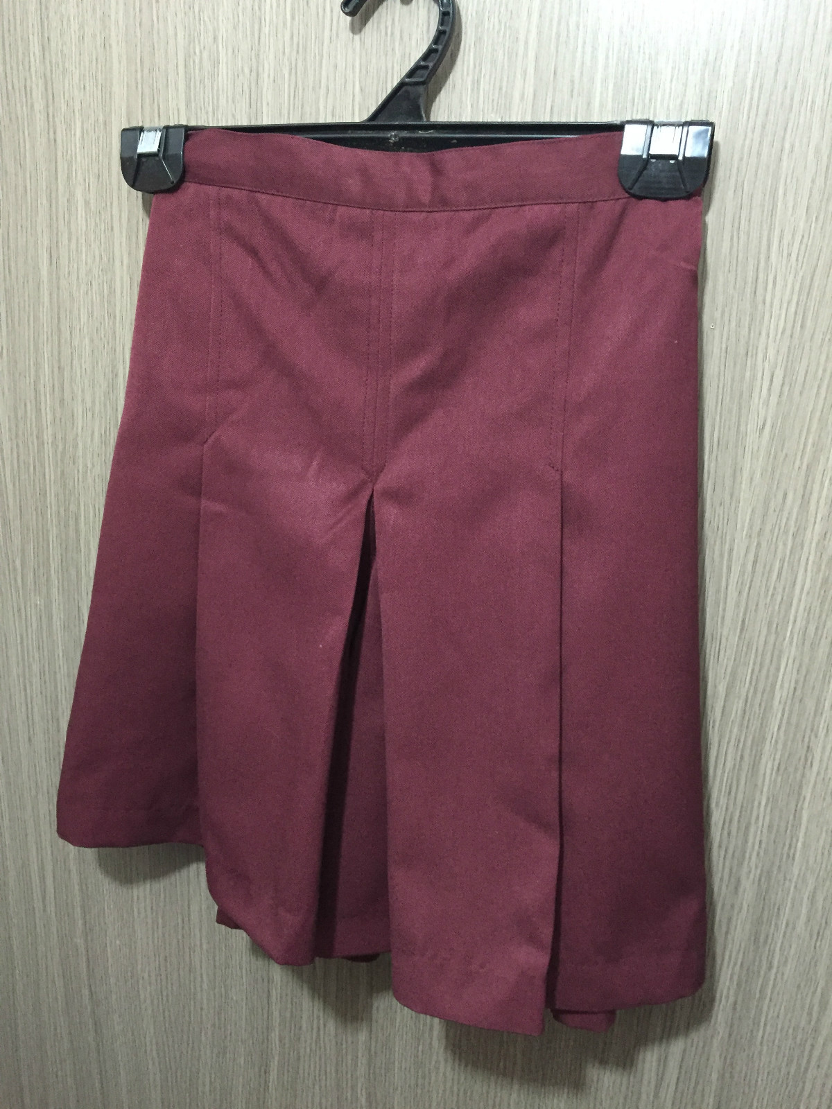 BNWT Girls Maroon Midford Brand Sz 8 School Uniform Skort Style ...