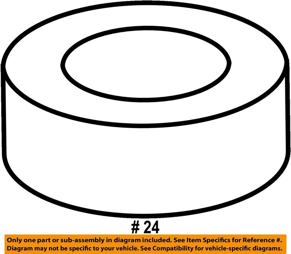 GM OEM 05-17 Caprice EngineTransaxle Engine Parts-Oil Inlet Tube Seal ...