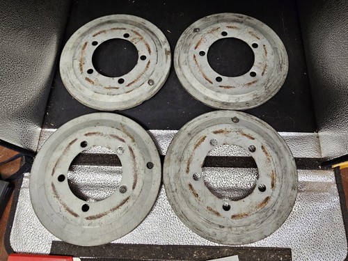 4 VINTAGE BALANCE AUTOMATIC WHEEL STABILIZER TIRE BALANCING PLATES | eBay