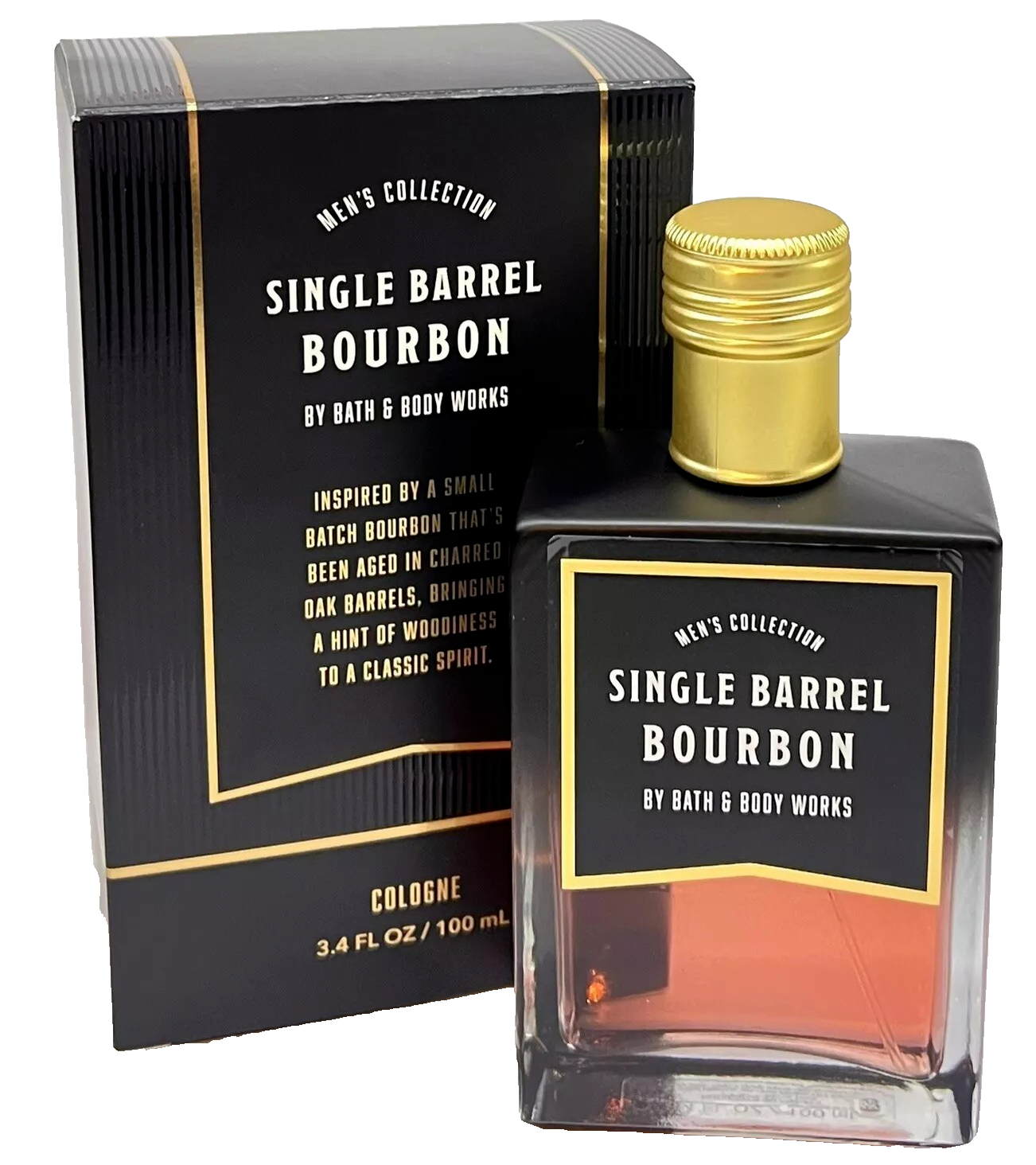 SINGLE BARREL BOURBON Cologne for Men 3.4oz Spray Bath & Body Works NEW ...