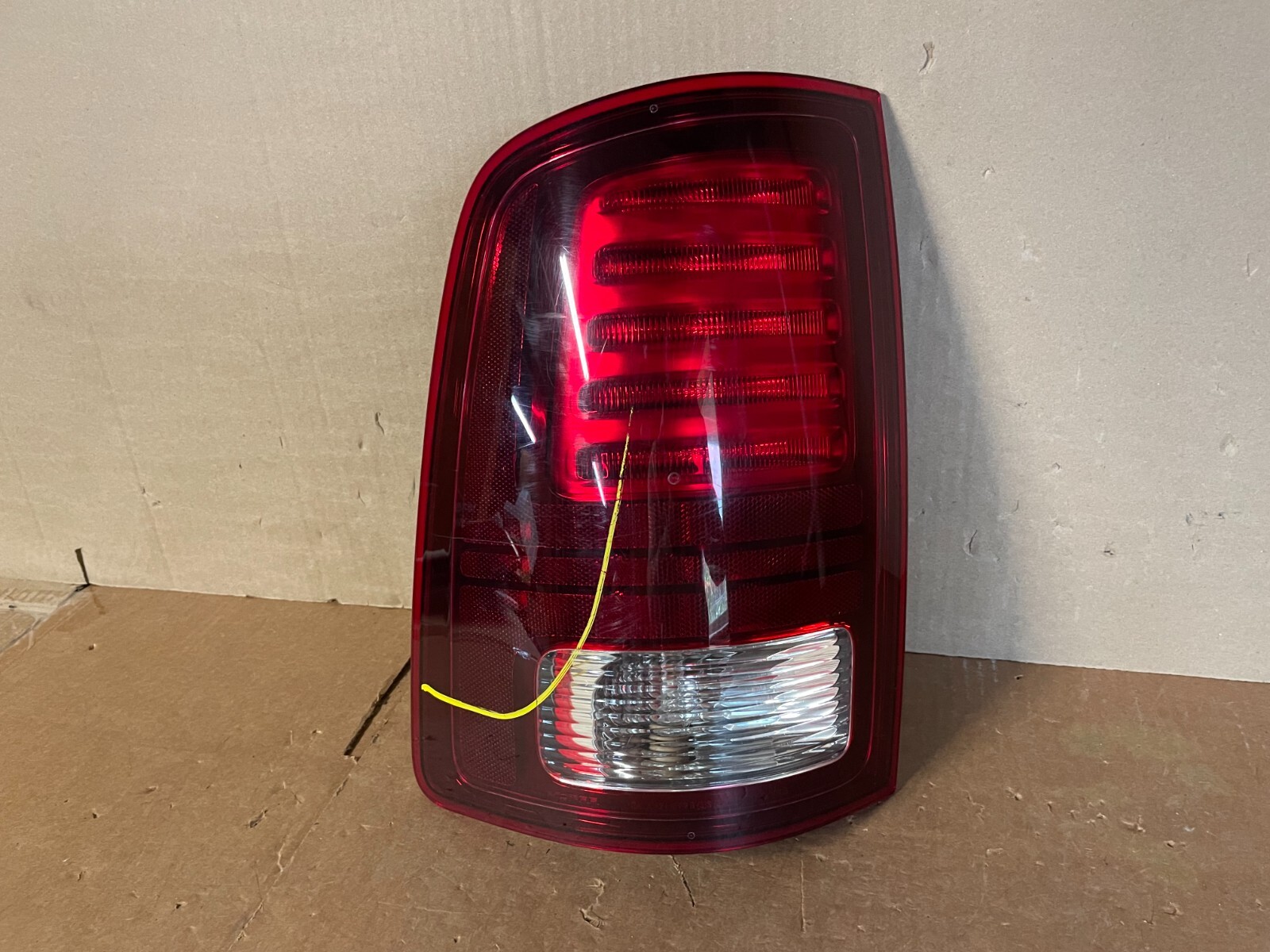 2013-2018 DODGE RAM 1500 2500 3500 LEFT DARK RED TAIL LIGHT OEM 50693B ...