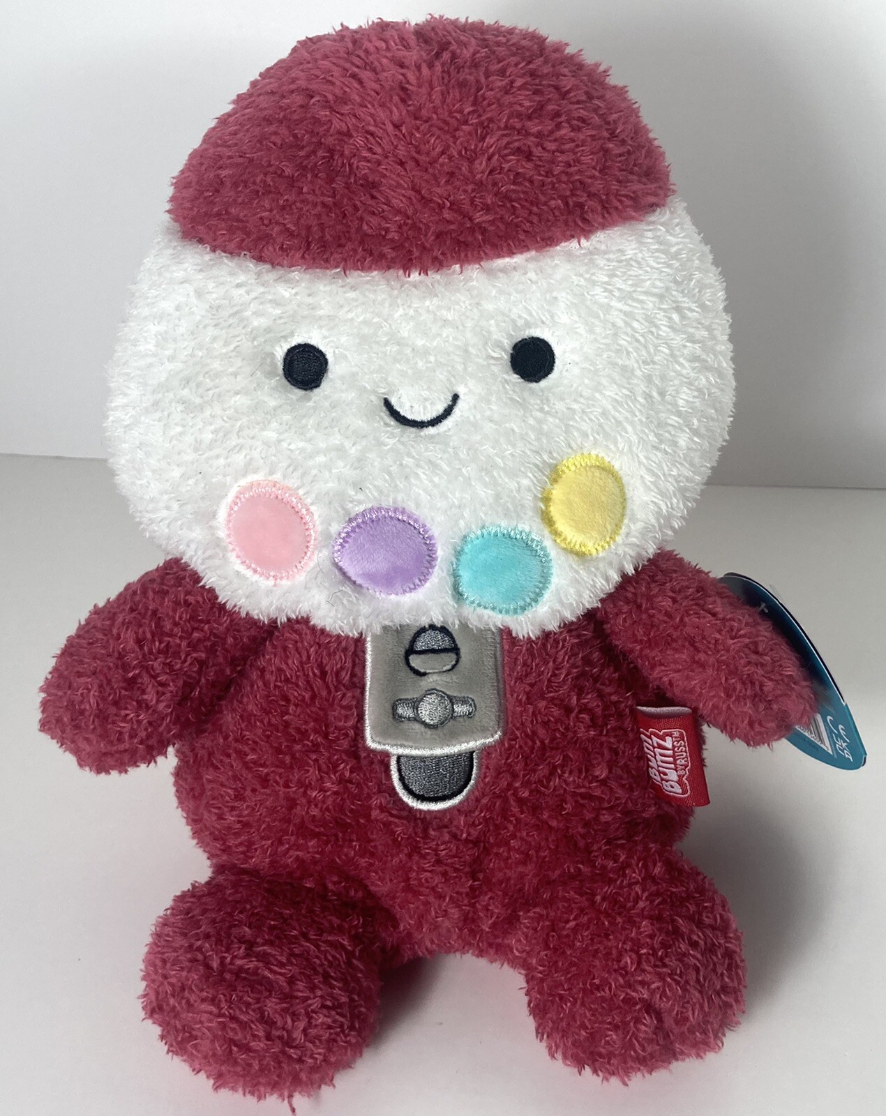 Bum Bumz ZACK Gumball Machine RetroBumz Raspberry Plush Russ Kelly Toy ...