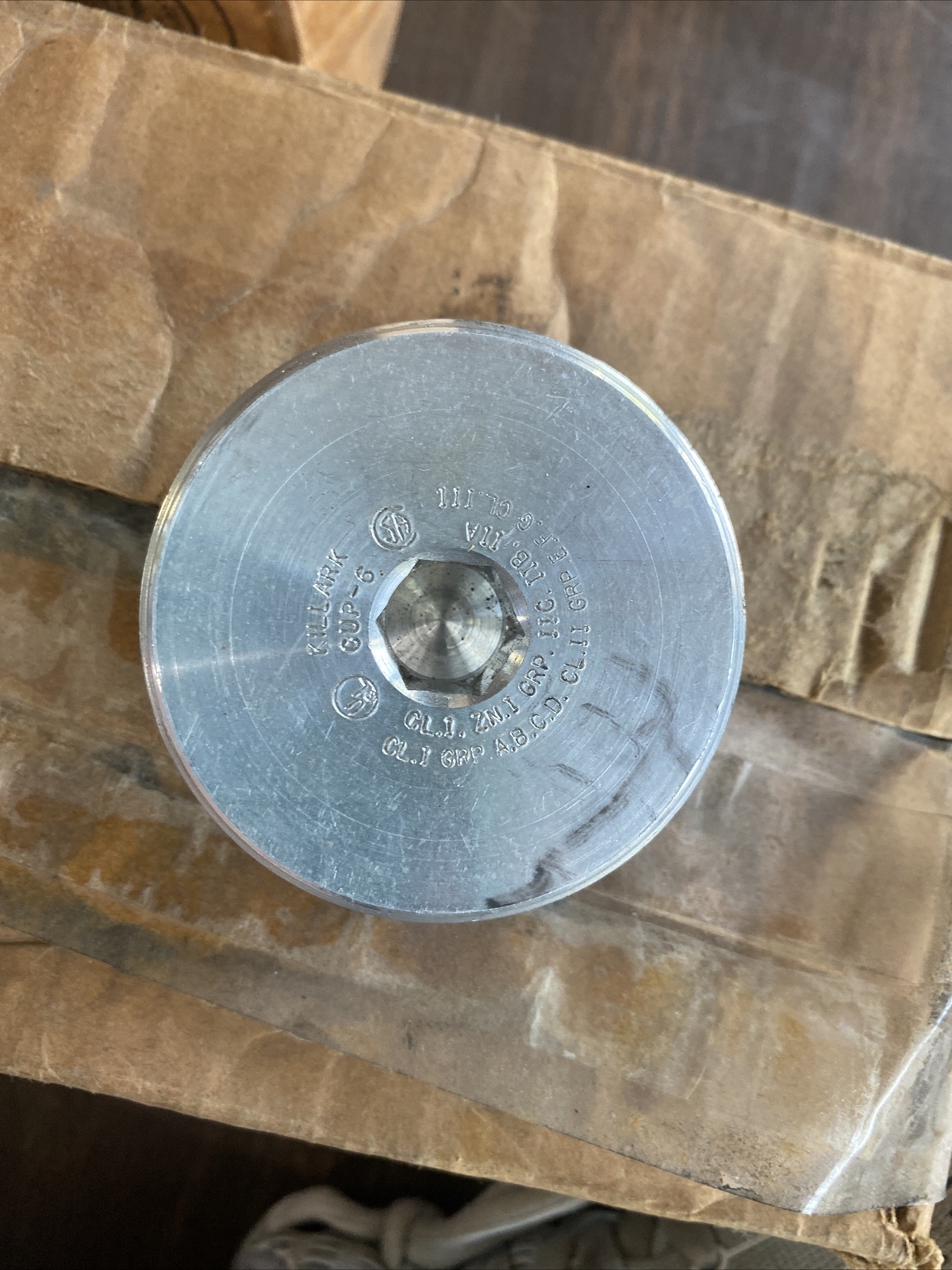 Killark Cup-6 Recessed Plug Copper- Aluminum 2" Hub for sale online | eBay