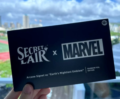 Secret Lair x Marvel Arcane Signet FOIL Earth's Mightiest Emblem MTG ...