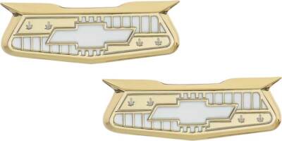 55 56 57 Chevrolet Belair Nomad 150 210 Del Ray Gold Quarter Panel ...