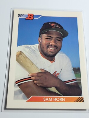 SAM HORN 1992 Bowman #177. ORIOLES | eBay