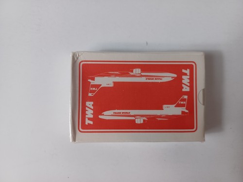 Vintage TWA Playing Card Deck Lockheed L-1011 Sealed Free Ship | eBay