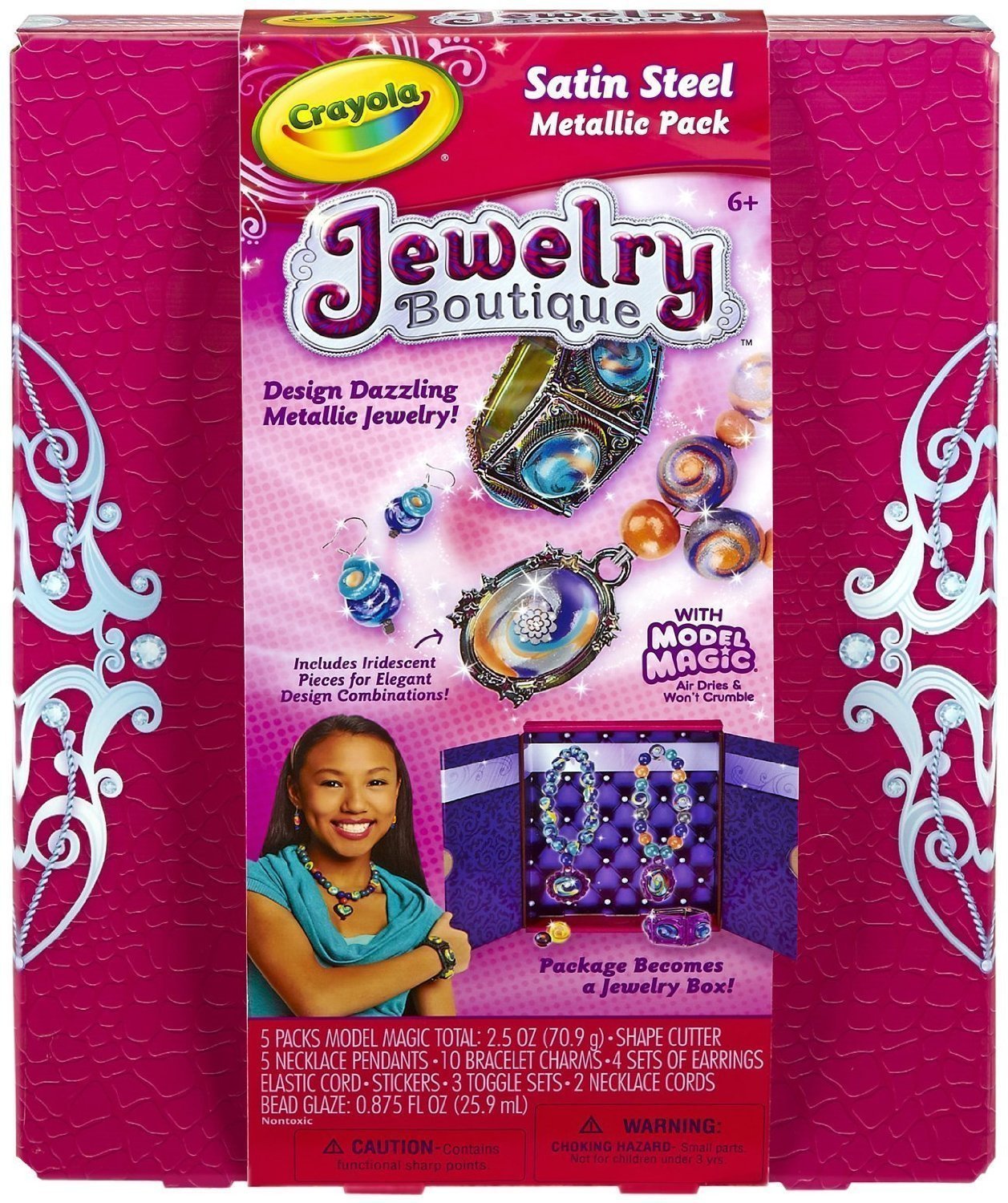 Crayola Model Magic Jewelry Boutique Mega Metallic Gift Set - FREE ...