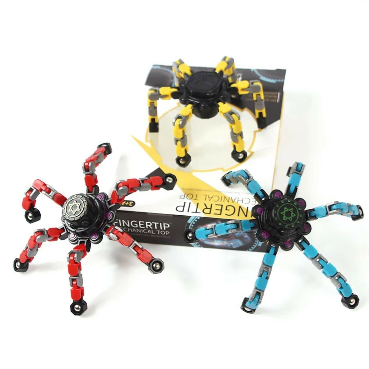 10 Days Sale!!!Deformable Fingertip Spin Top Fidget Spinner ...