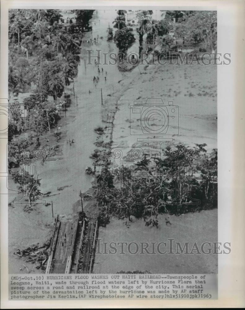 Hurricane Flora Hurricane Flora Aftermath, Haiti, 1963 Yoga Mat By
