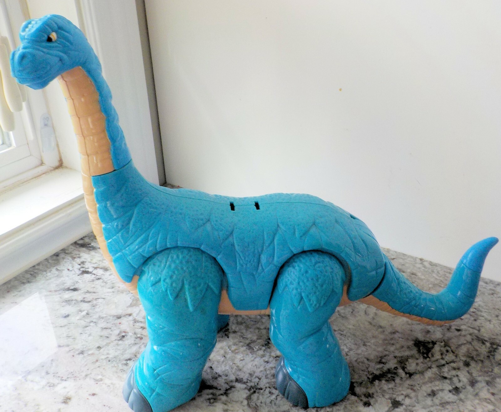 Fisher Price Imaginext Blue Apatosaurus Articulated Dinosaur [VHTF ...