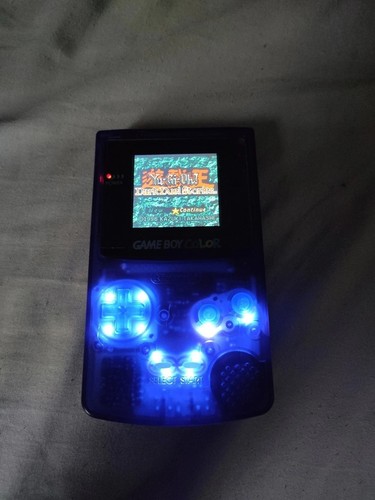 GameBoy Color IPS Backlit LCD Screen With Mod Color Light Translucent ...