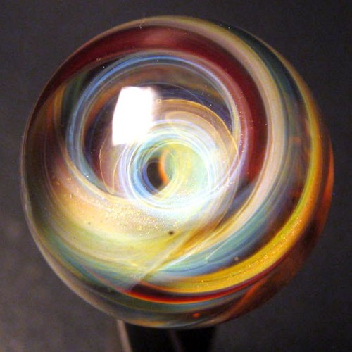 Boomwire Glass Marbles .75" handmade contemporary art sculpture ...