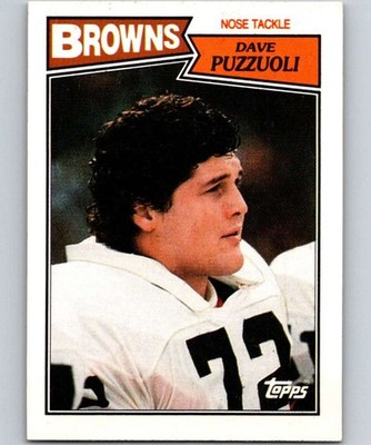 1987 Topps #95 Dave Puzzuoli Cleveland Browns | eBay