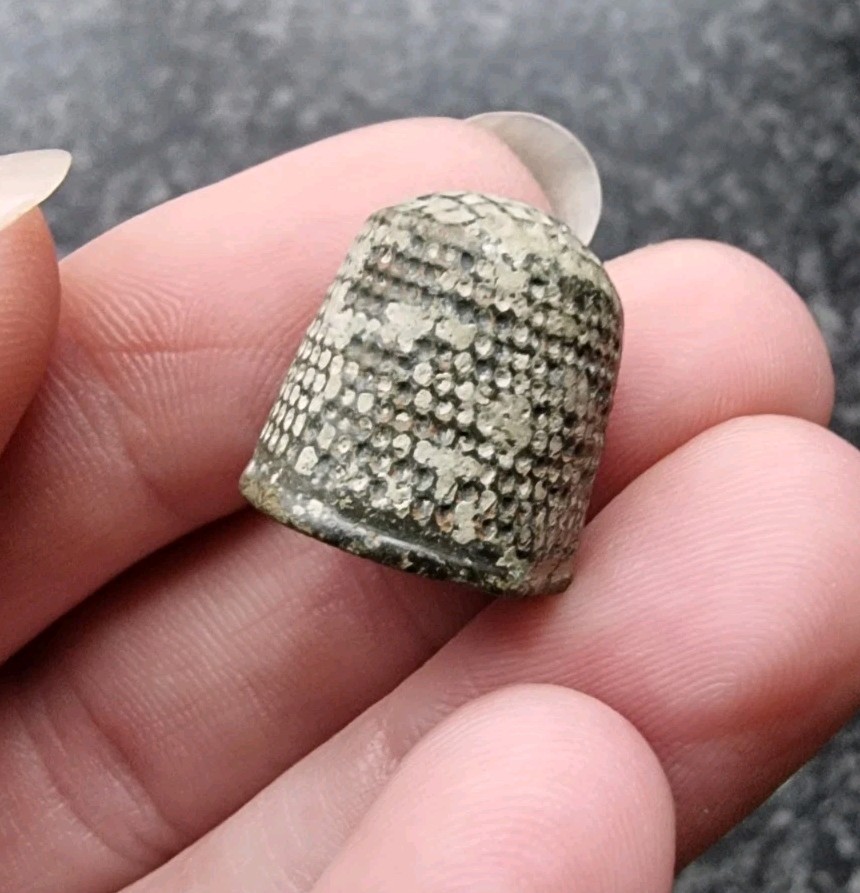 Post Medieval Thimble Antique Metal Detecting Find 16x15mm (9) | eBay UK