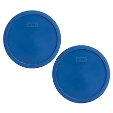 PYREX 8200-vpc 1-2/3 Cup Round Turquoise Plastic Vented Replacement Lid ...