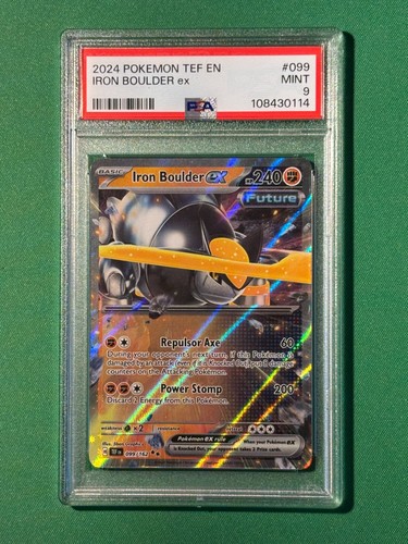 Iron Boulder ex 099/162 SV05: Temporal Forces Holo for sale online | eBay