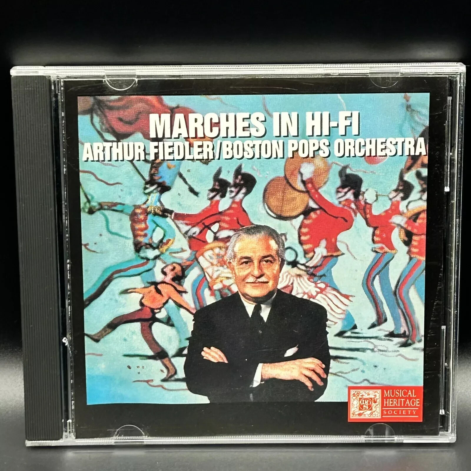Marches in Hi-Fi - Arthur Fiedler / Boston Pops (CD-DISC Only/NO CASE ...