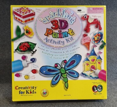 Creativity for Kids Sparkling 3D Wonder Paint Activity Kit Suncatchers ...