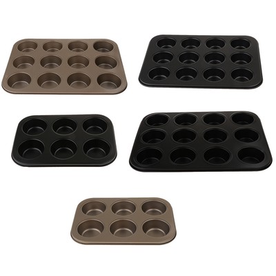 Nonstick Rectangle Muffin Cupcake Cake Baking Pan Tray Tin Kitchen ...