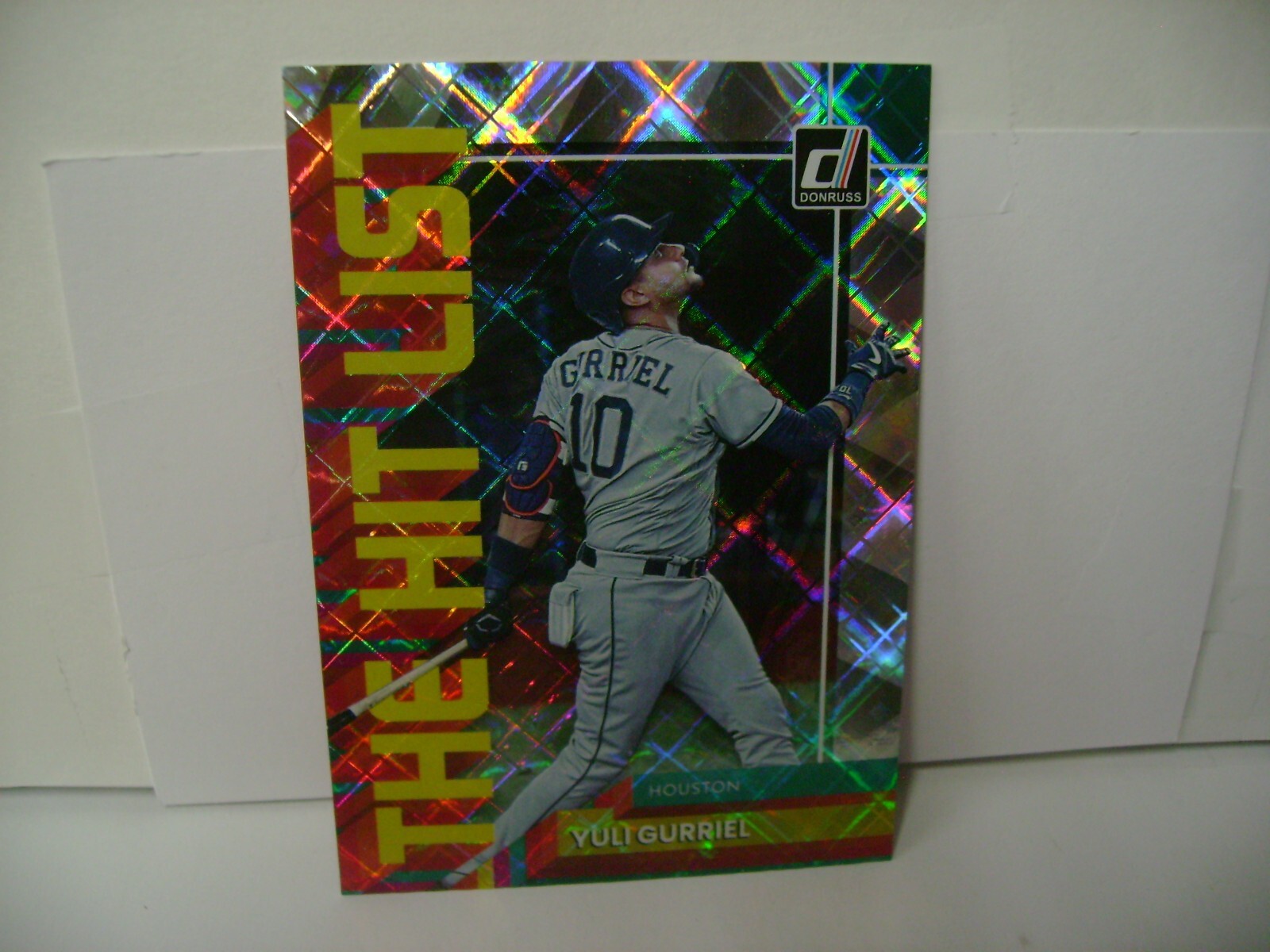 YULI GURRIEL 2022 DONRUSS THE HIT LIST RAPTURE #THL-8 | eBay