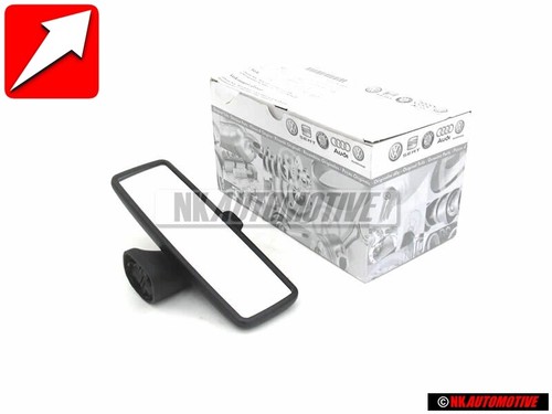 Original VW Interior Rear View Mirror Black - 535857511 01C | eBay
