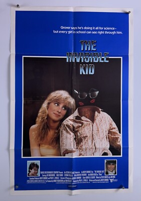 INVISIBLE KID Movie Poster (Fine) One Sheet 1987 Sci-Fi 21466 | eBay