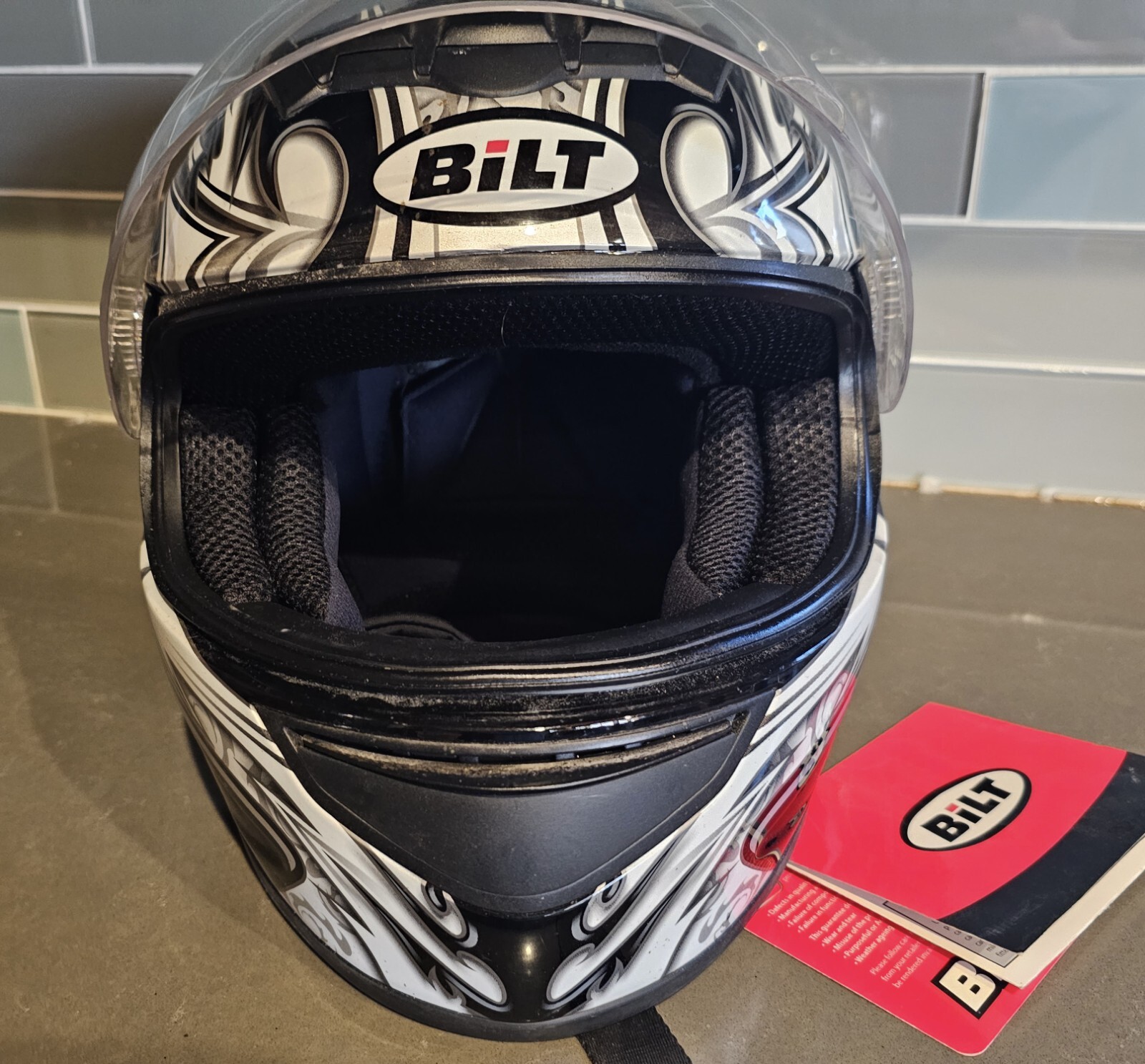 BILT FF350 Size Medium Motorcycle Helmet Fullface Dot for sale online ...