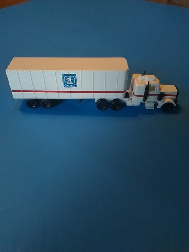 ho scale AHM united states postal service semi truck and trailer | eBay