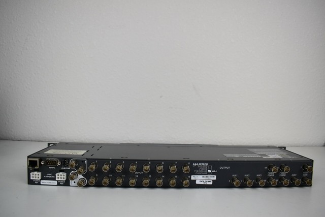 Leitch Panacea Harris P16HSCQ-RB Audio Video Router Switcher for sale ...