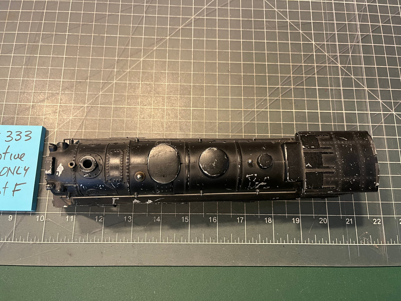 Marx Train 333 Locomotive Engine DIECAST METAL LOCO SHELL ONLY PART LOT ...