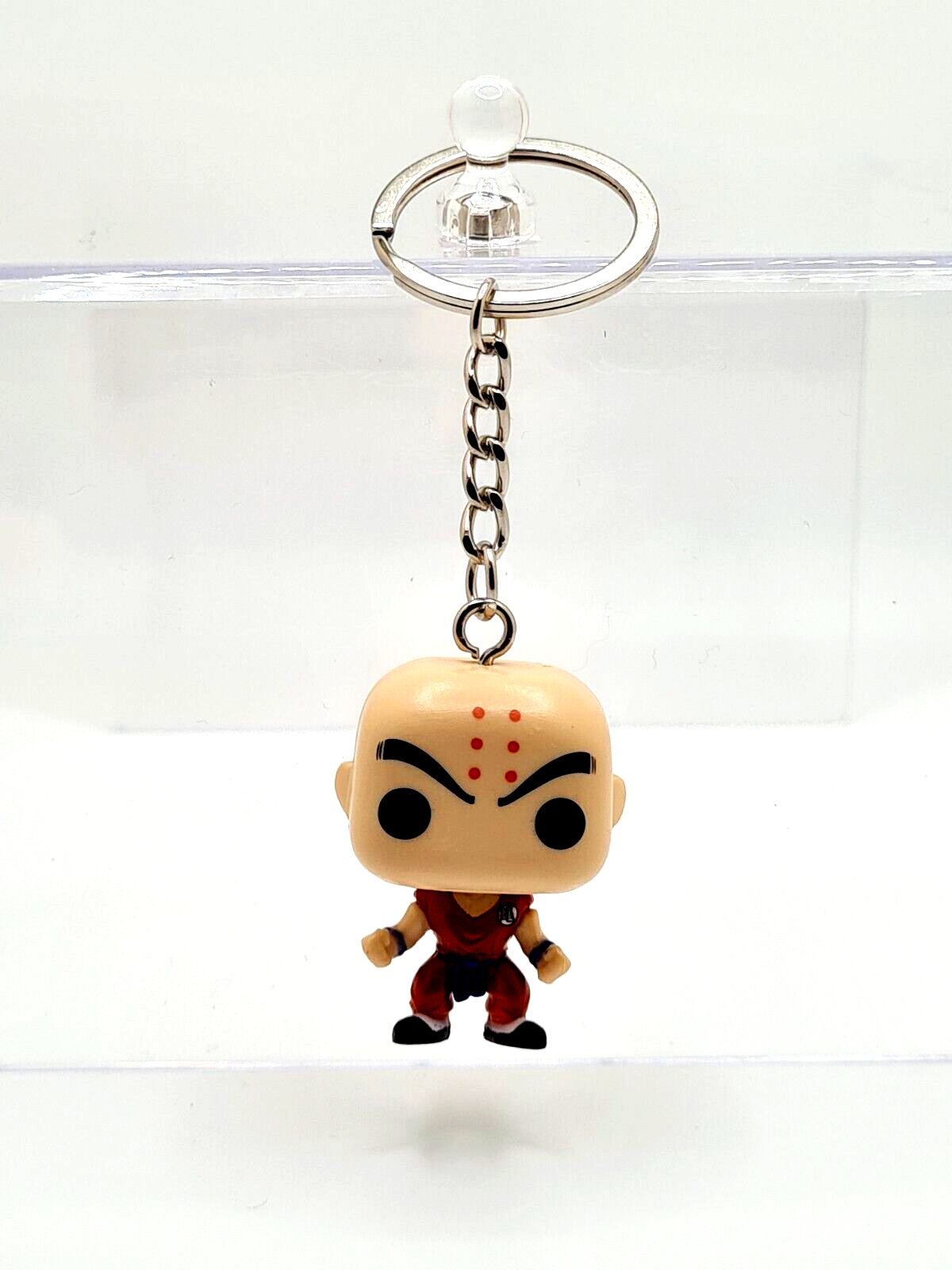 Funko Dragon Ball Z Krillin Vinyl 1.5 inch Figure Keychain Anime Custom ...