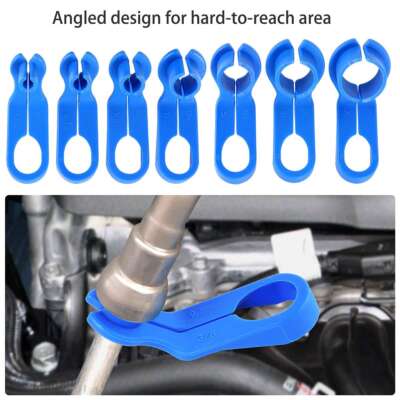 7Pcs Set Car AC Line Angled Quick Disconnect Tool Fuel Line Removal ...